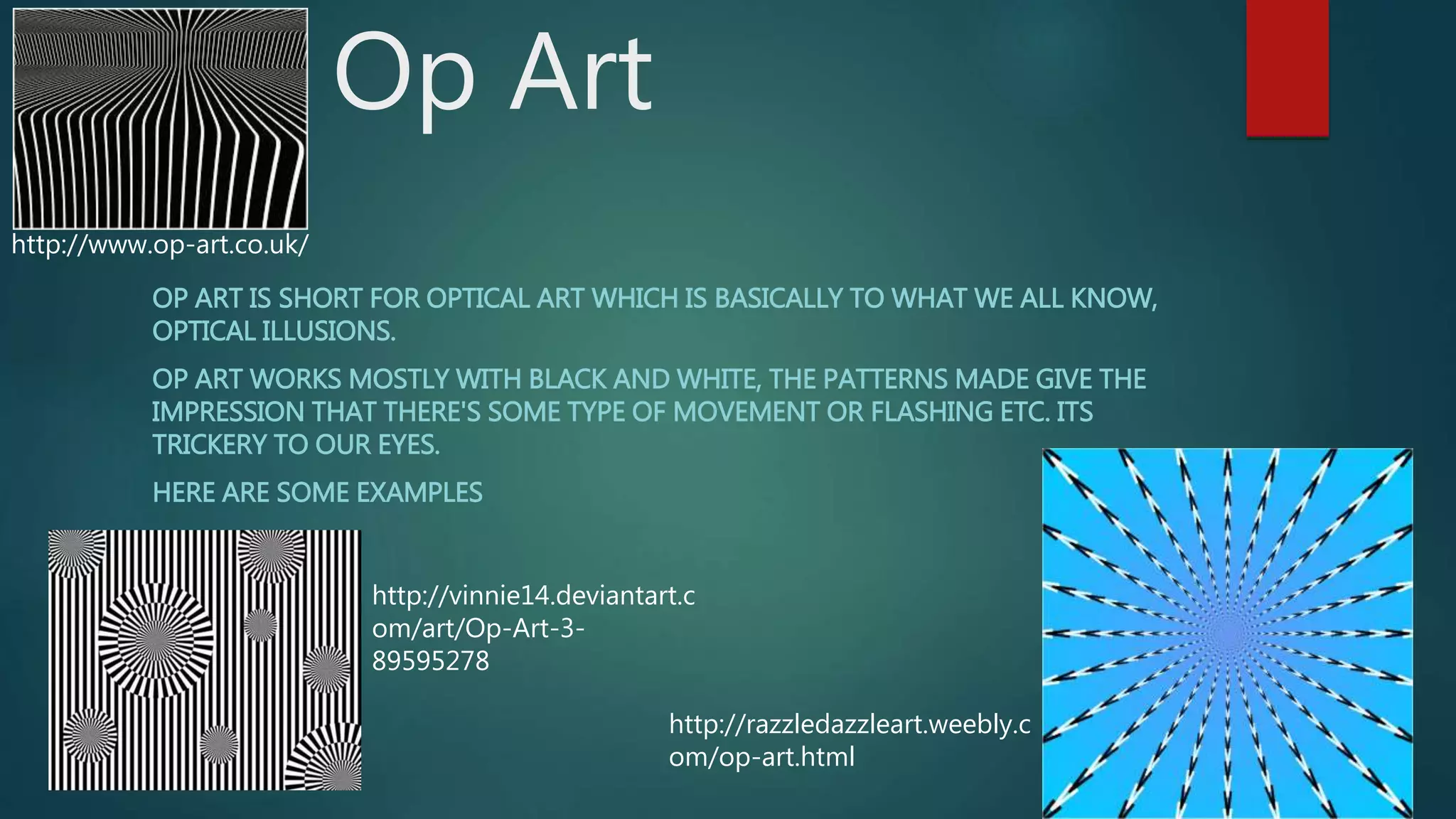 Op art presentation | PPTX