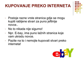 Opasnosti na internetu | PPT