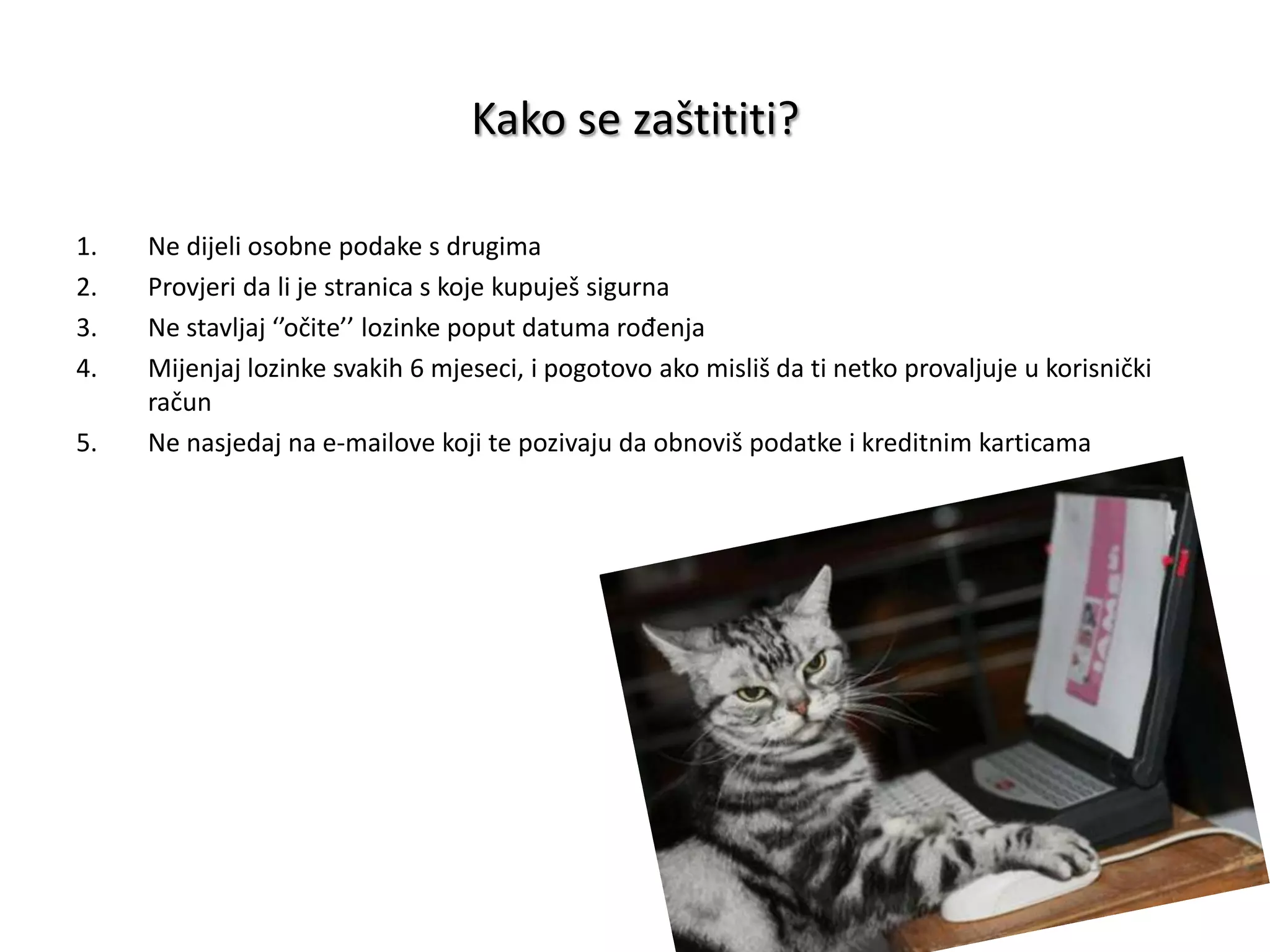 Opasnosti na internetu | PPTX
