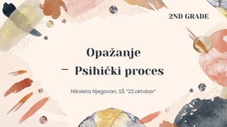 Opazanje za ttk | PDF
