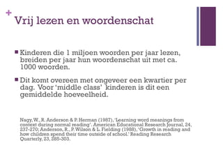 Opbrengstgericht werken | PPT