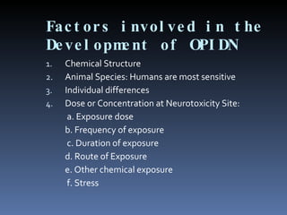 Unusual Complication of OPC Poisoning | PPT