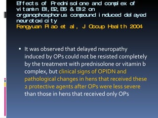 Unusual Complication of OPC Poisoning | PPT