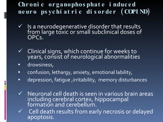 Unusual Complication of OPC Poisoning | PPT