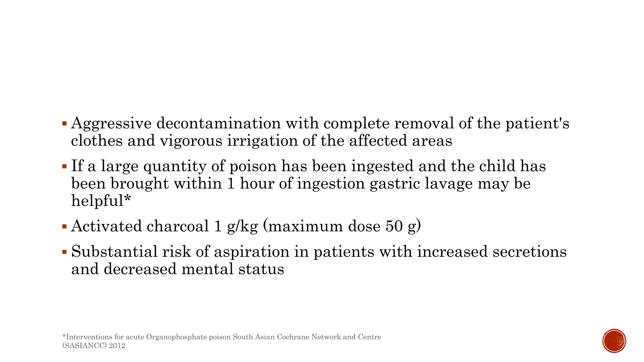 ORGANOPHOSPHATE COMPOUND POISONING | PPTX