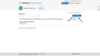 Oracle Application Container Cloud Service | PPTX