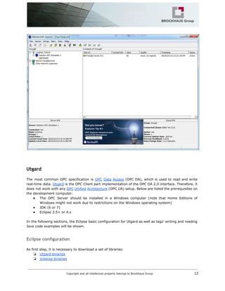 OPC -Connectivity using Java | PDF
