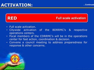 Baguio CDRRMC-Disaster Operations Center | PPTX
