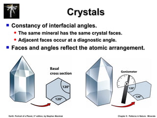 Op ch05 lecture_earth3, minerals | PPT
