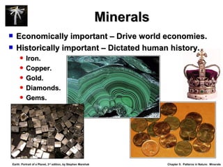 Op ch05 lecture_earth3, minerals | PPT