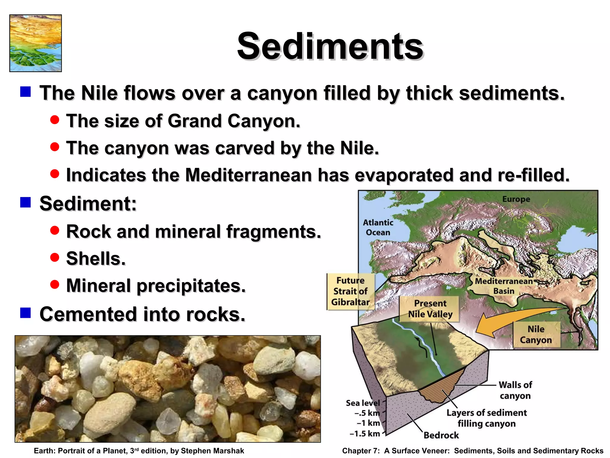 Op ch07 lecture_earth3, sedimentary rocks | PPT
