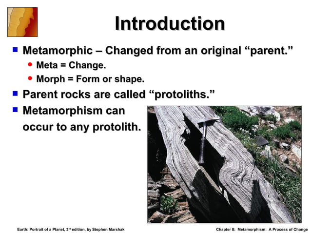 Op ch08 lecture_earth3, metamorphic minerals | PPT