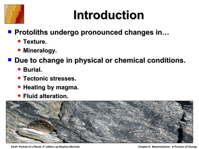 Op ch08 lecture_earth3, metamorphic minerals | PPT