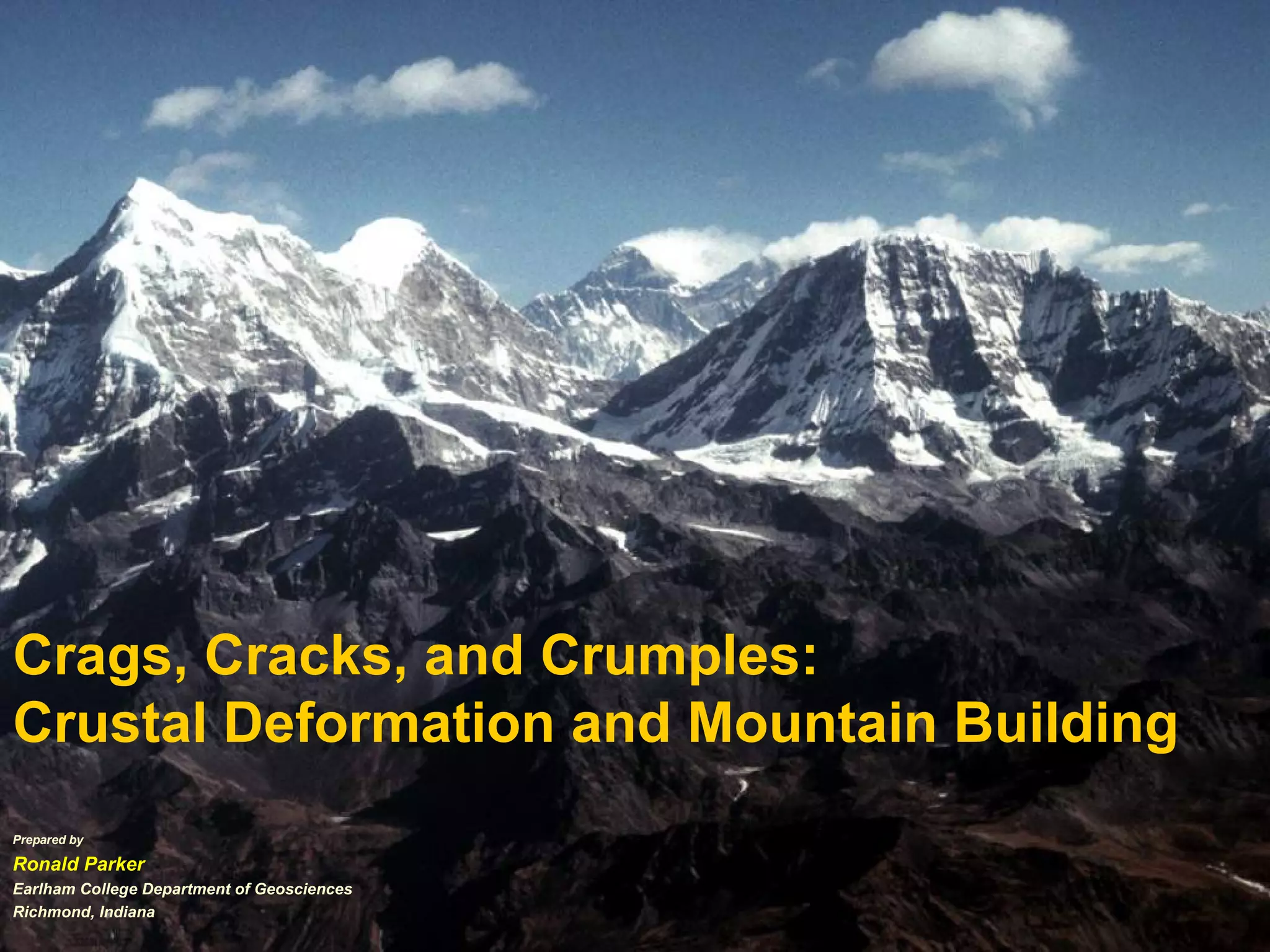 Op ch11 lecture_earth3, Orogeny | PPT