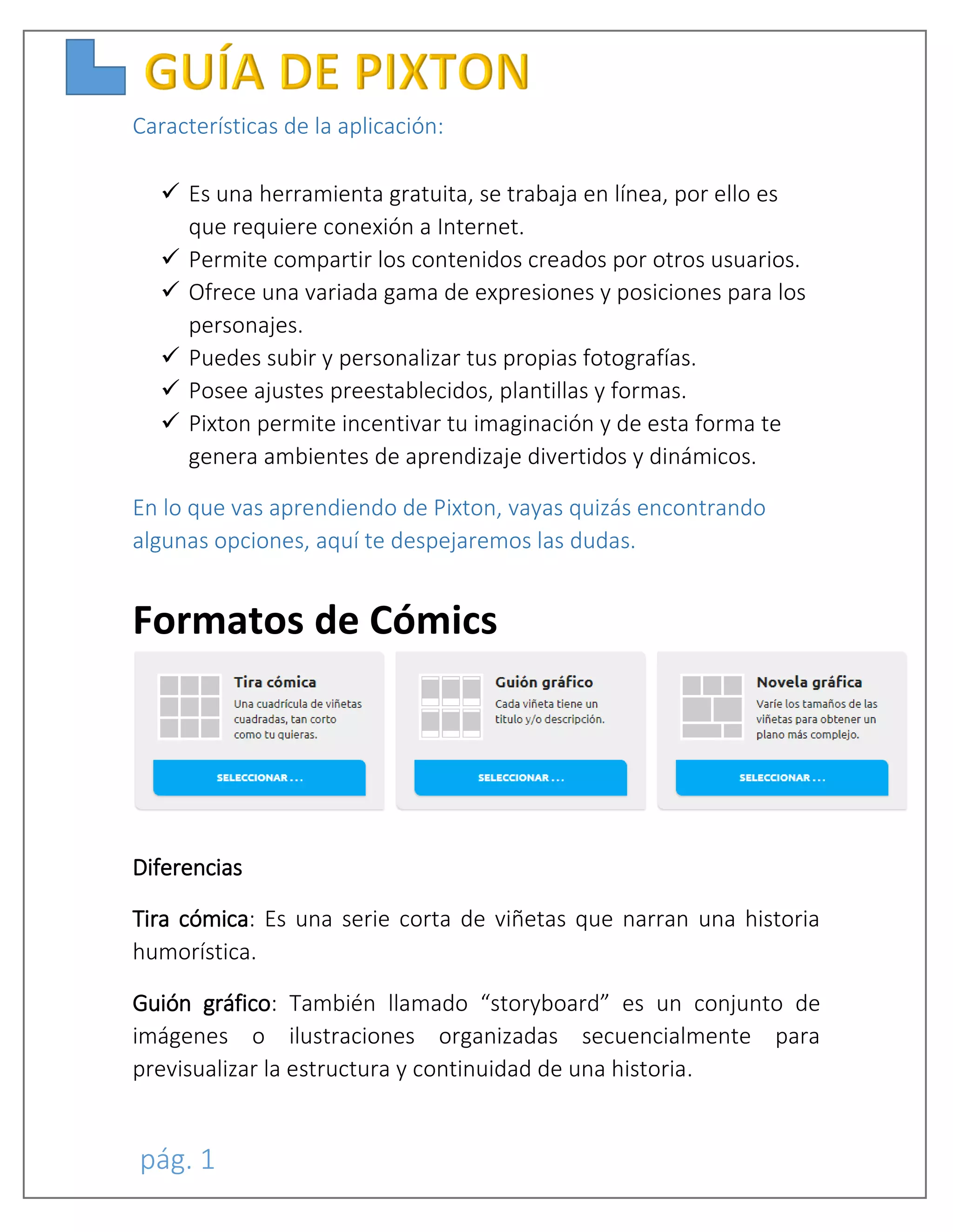 GUIA DE PIXTON I | PDF
