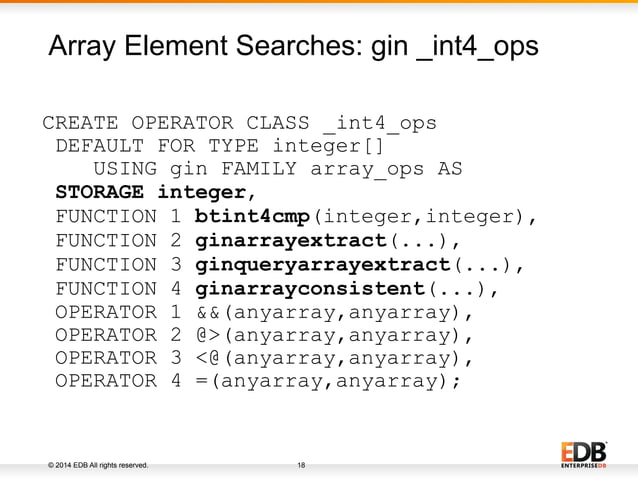 I know greater-than-or-equal-to when I see it! (PGCon 2014) | PPT