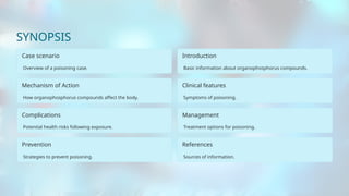 OPC Poisoning Final medicine toxicology. | PPTX