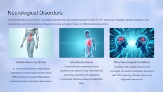 OPC Poisoning Final medicine toxicology. | PPTX