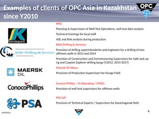 OPC Presentation - presentation of services in KZ | PPT | Free Download