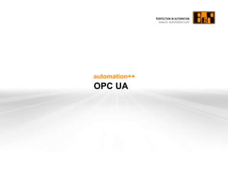 OPC UA | PPT