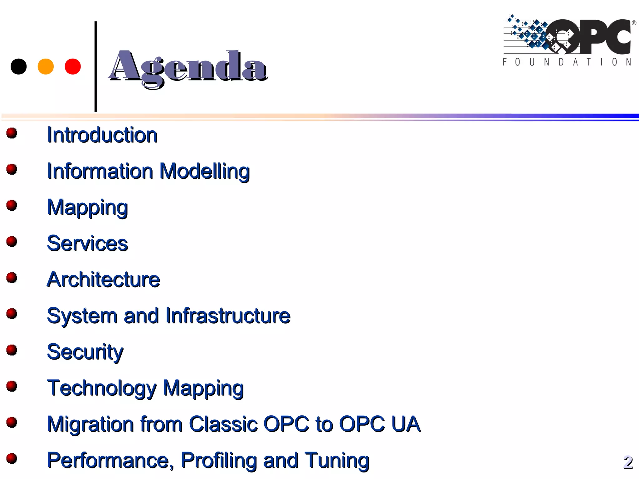 OPC Unified Architecture | PPT OPC Unified Architecture | PPT