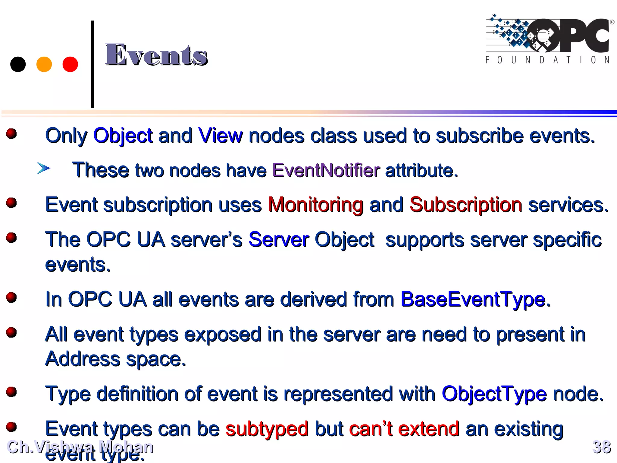 OPC Unified Architecture | PPT