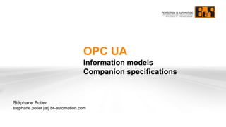 OPC UA - Information Models & Companion Specifications | PDF