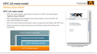 OPC UA - Information Models & Companion Specifications | PDF