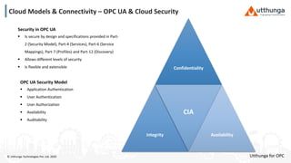 OPC UA Inside Out Part 5 - Cloud Connectivity | PPT