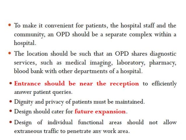 Outpatient Department (OPD) | PPTX | Infectious Diseases | Diseases and ...