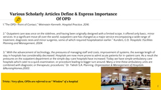 Out-Patient Department | PPTX
