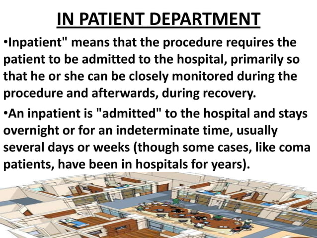 Opd & ipd | PPTX | Healthcare Industry | Industries