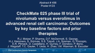 Opdivo ref congress presentation_asco gu 2016-presentation_motzer_025 ...