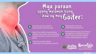 OPD lecture - Goiter for goiter awareness week | PPTX
