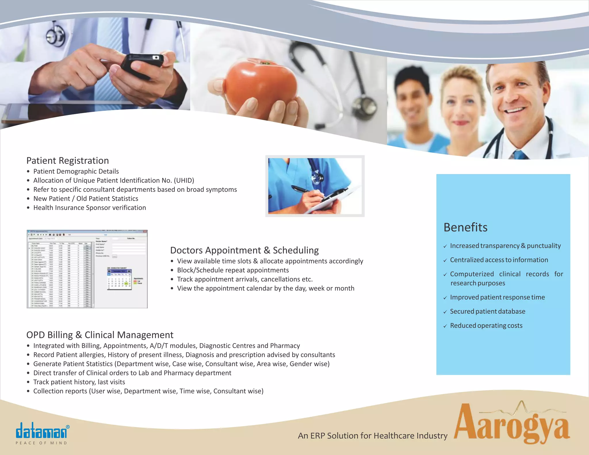 OPD Management Software: AAROGYA | PPT