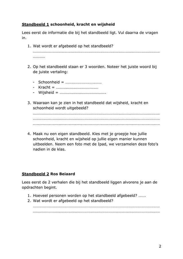 Opdrachtenbundel | PDF