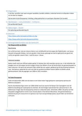 Opdrachtfiche omgevingsboek | PDF | Free Download