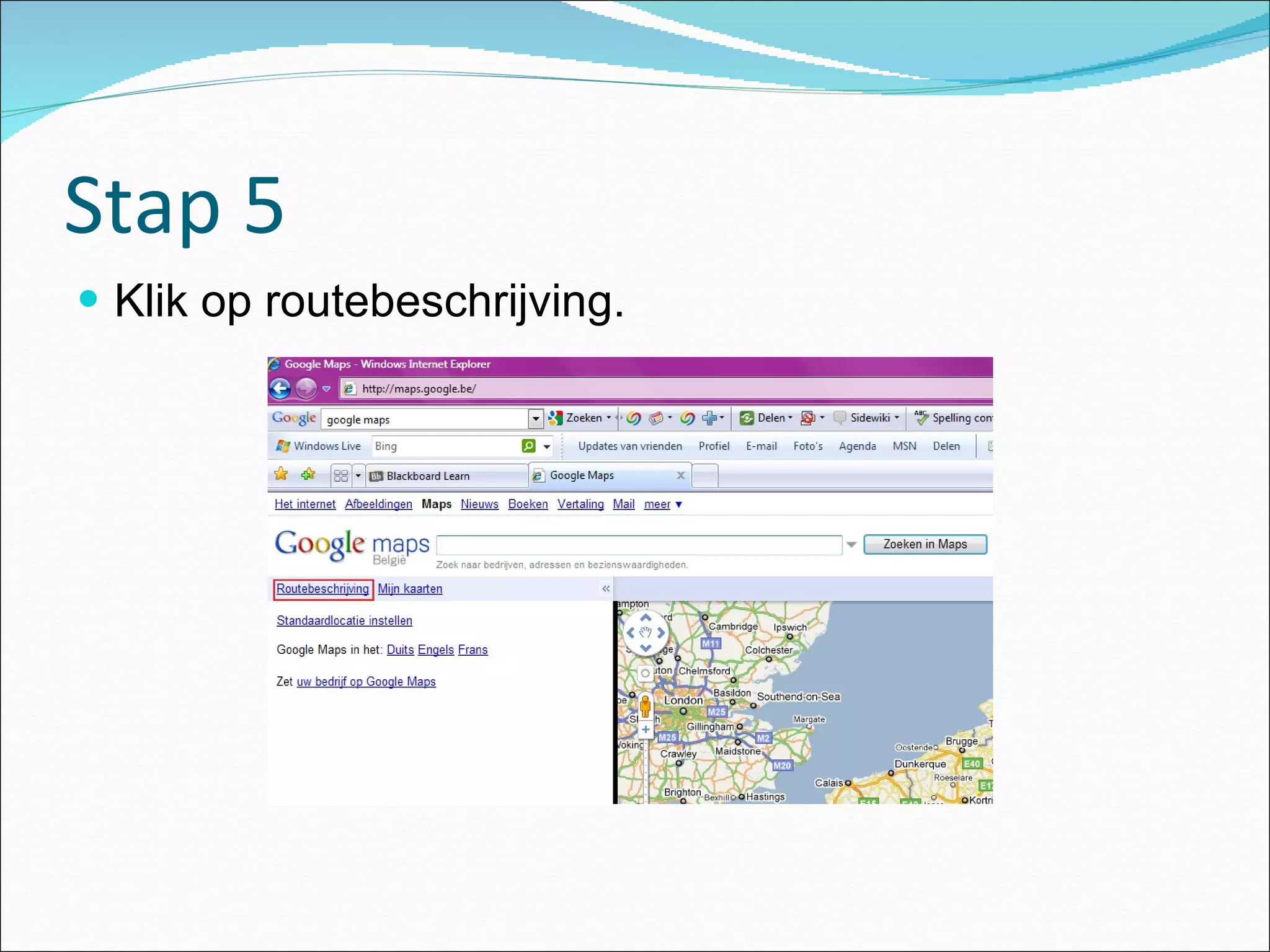Opdracht: Routebeschrijving 1 | PPT