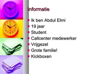 Wie ben ik? | PPT