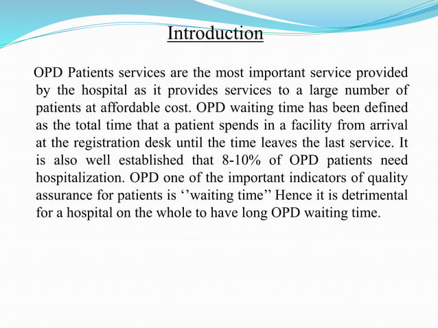 OPD Waiting Time.pptx