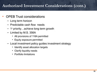 Opeb investments the danger in playing it safe | PPT