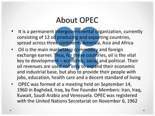 Opec | PPTX