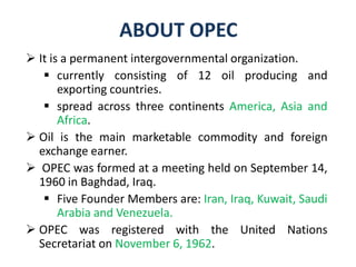 Opec | PPTX