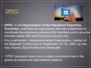 Opec | PPTX
