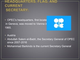 Opec | PPTX