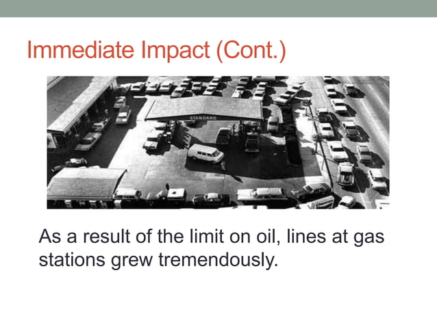 OPEC Oil Embargo of 1973 | PPTX
