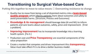 Frank Opelka- Value Based Health Care | PDF