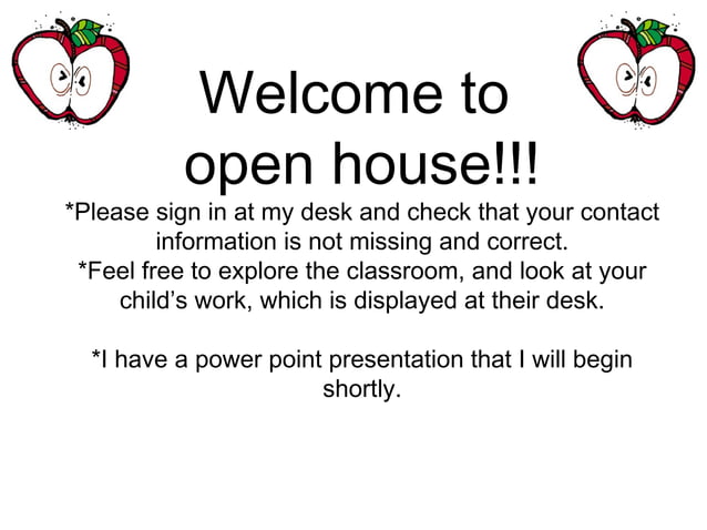 Open house slideshow[2] | PPT