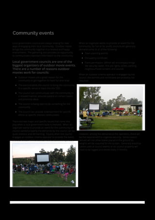 Open air cinema guide | PDF