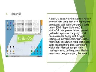 Sistem Operasi Close & Open Source | PPTX